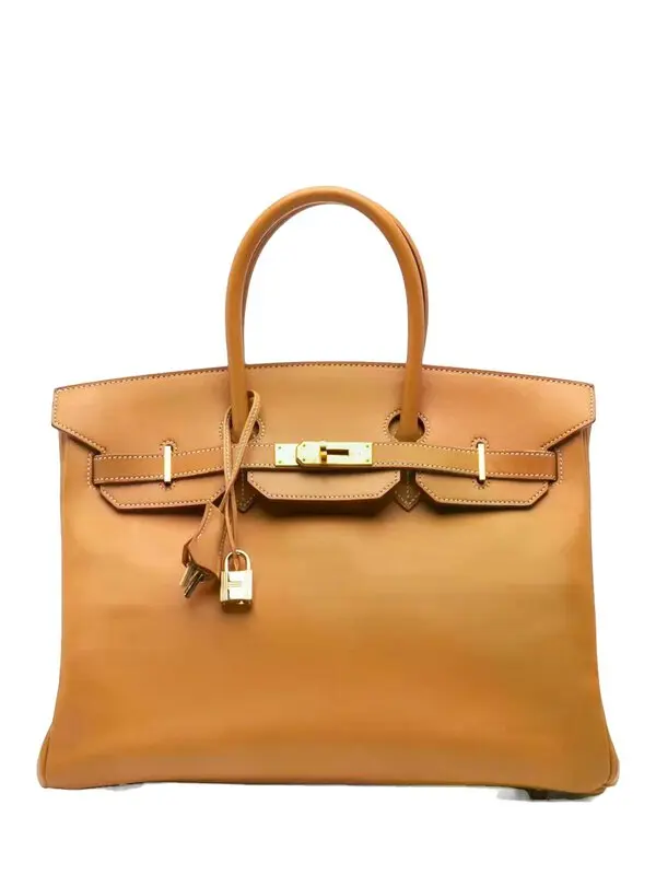 Hermès 2006 Birkin Retourne 35 Handbag - Brown