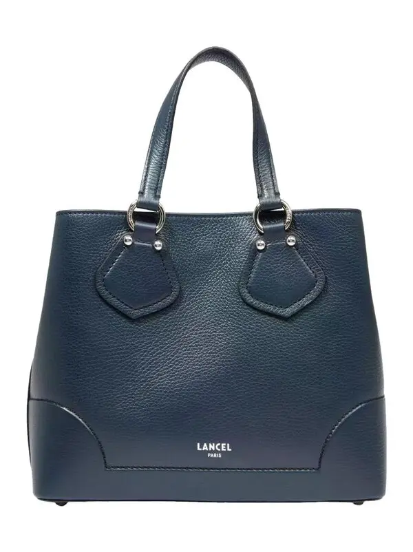 LANCEL Neo Izy Leather Tote Bag - Blue