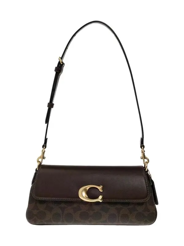 COACH Logo Shoulder Bag - Brown