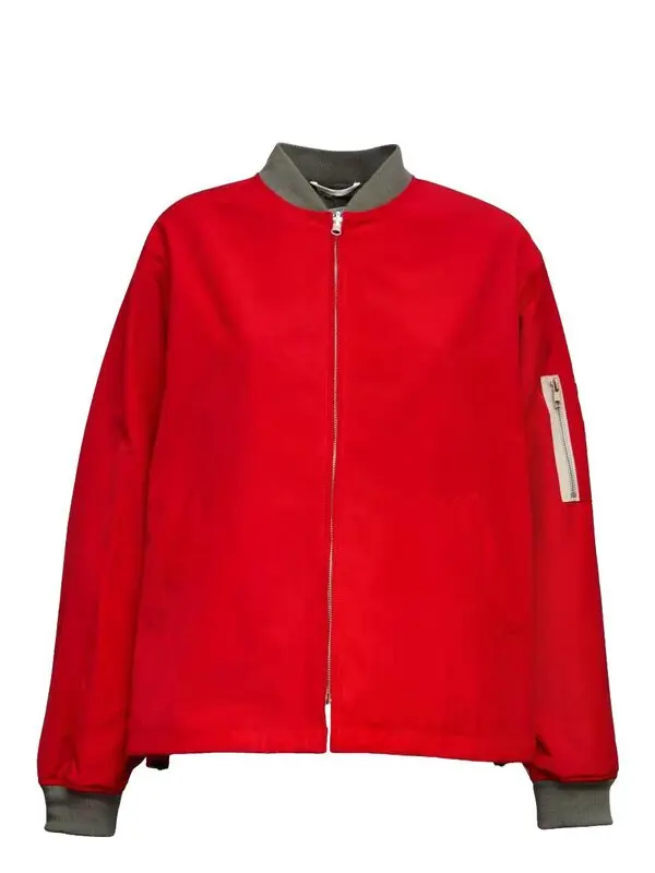DEPARTMENT 5 Ribbed-trim Bomber - Red