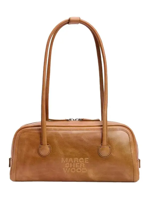 MARGESHERWOOD Logo-embossed Tote Bag - Brown