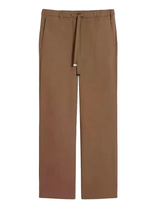 Max Mara Margenta Drawstring Trousers - Brown