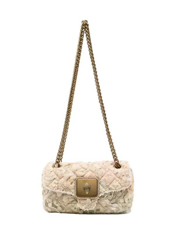 Kurt Geiger Floral Quilted Shoulder Bag - Neutrals