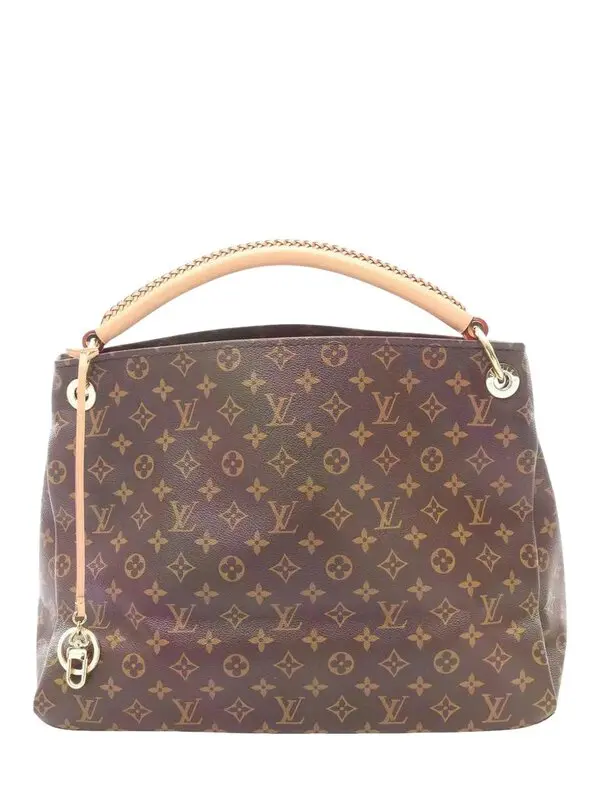 LOUIS VUITTON 2015 Monogram Artsy Mm Hobo Bag - Brown