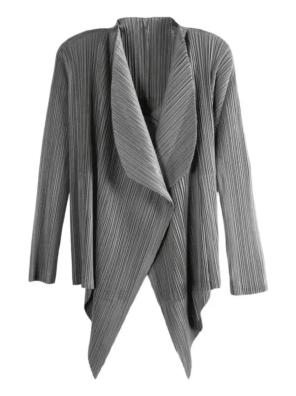 Issey Miyake Buttoned Knitwear - Grey