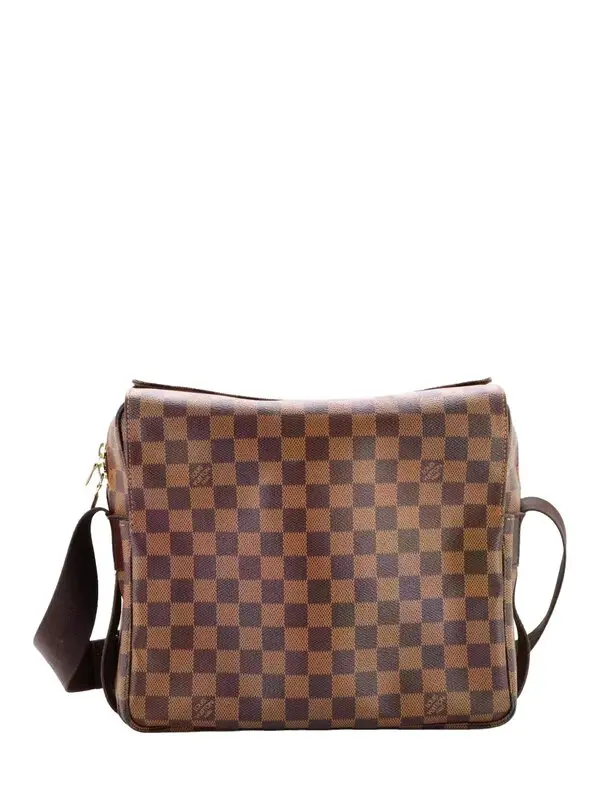 LOUIS VUITTON Naviglio Damier Crossbody Bag - Brown