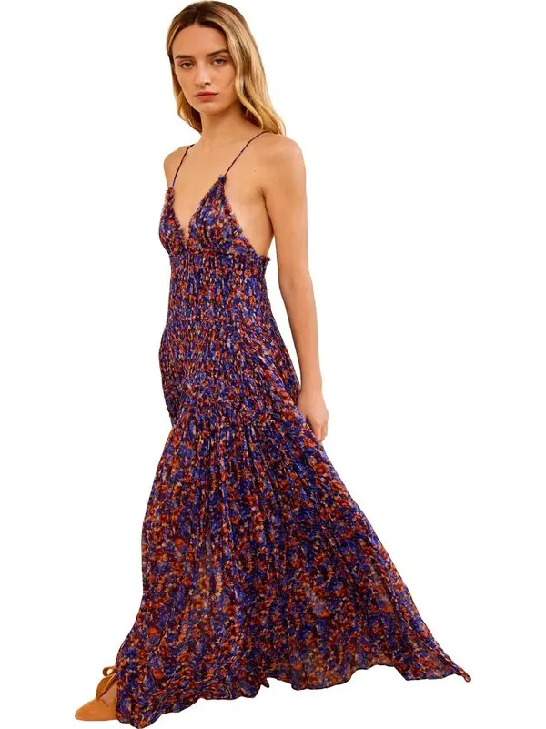 Ulla Johnson Atrani Silk Gown - Violet
