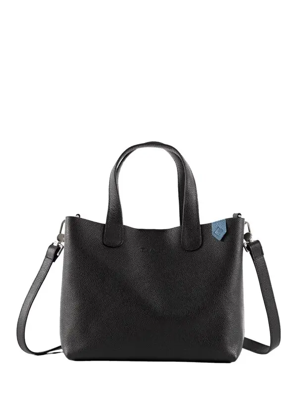 TIN MARIN Leather Crossbody Bag - Black