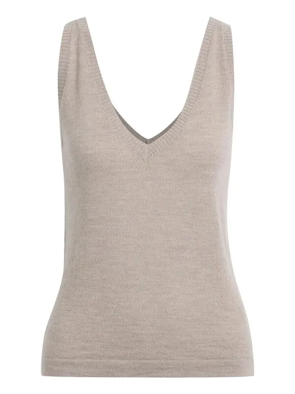 Chinti & Parker Wool Top - Taupe