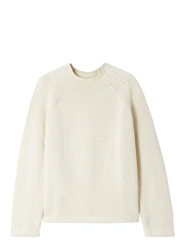 B Sides Merino Wool Sweater - Off-white