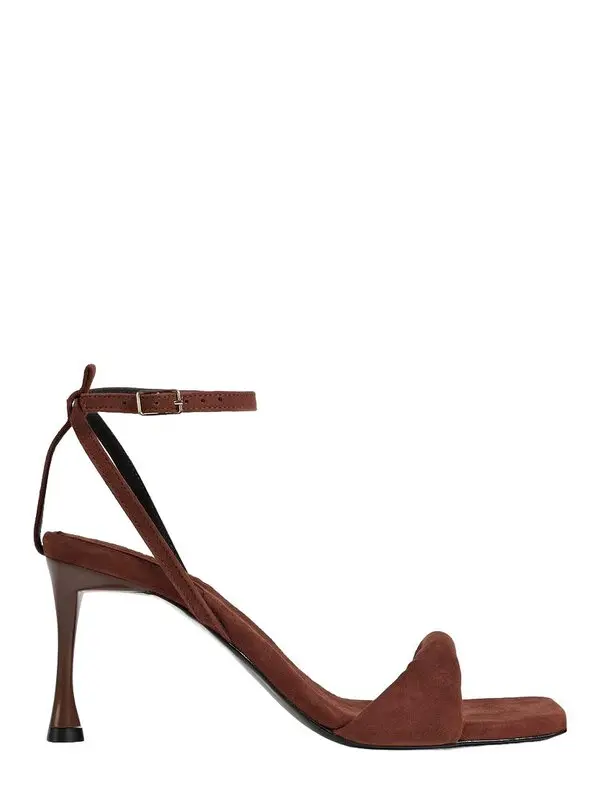 Tibi Hugh Suede Sandals - Brown
