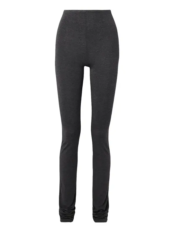Norma Kamali Stretchjersey Leggings - Dark Gray