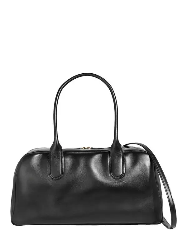 Loulou De Saison Jeru Leather Weekend Bag - Black