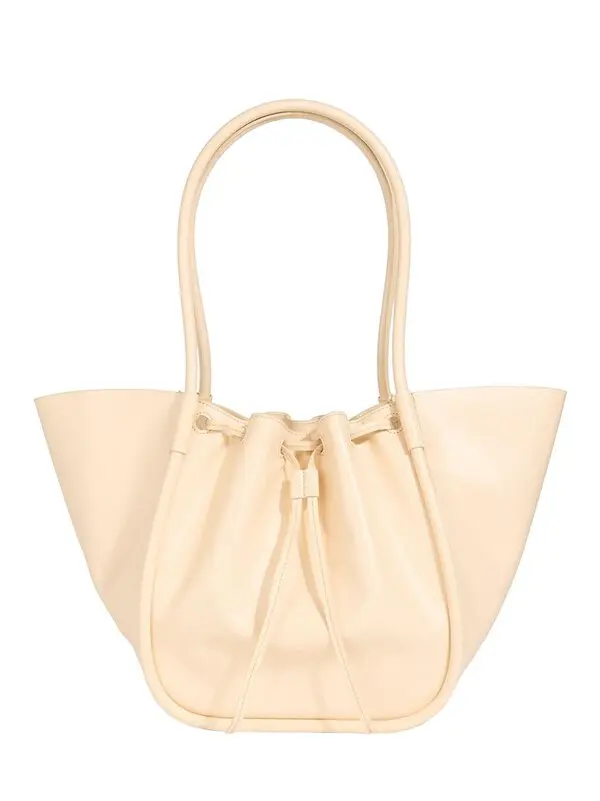 Proenza Schouler Ruched Leather Tote - Pastel Orange