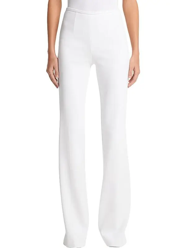 Michael Kors Brooke Full Length Pants - Optic White