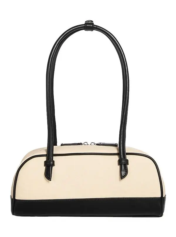 Aqua Bowling Bag - White/black
