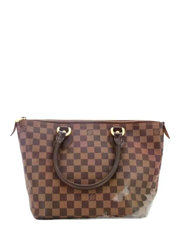 LOUIS VUITTON Saleya Handbag Damier Pm Tote - Brown