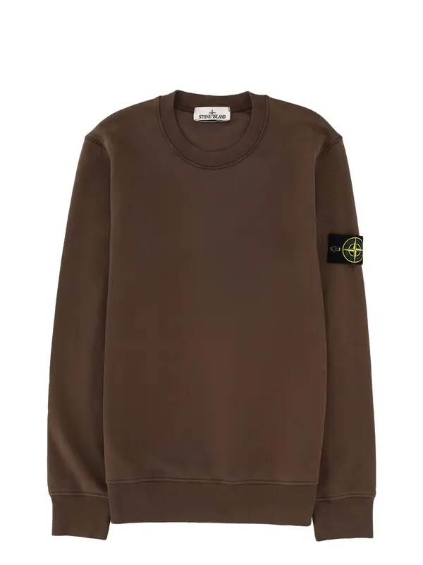 Stone Island Regular Fit Sweatshirt - Brown