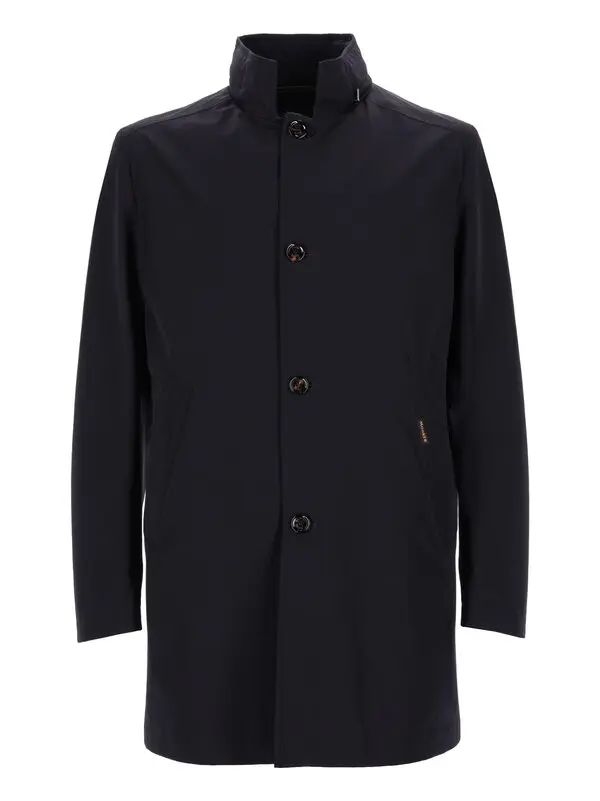MOORER Hektor-kn Coat - Blue