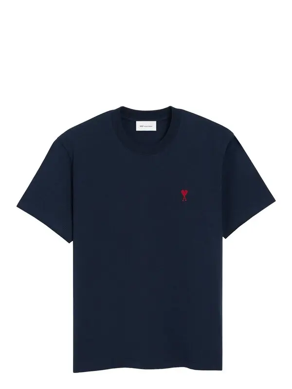 Ami Logo T-shirt - Blue