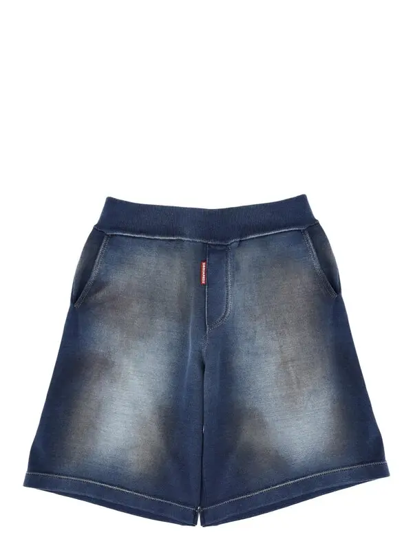 Dsquared2 Cotton Shorts - Blue