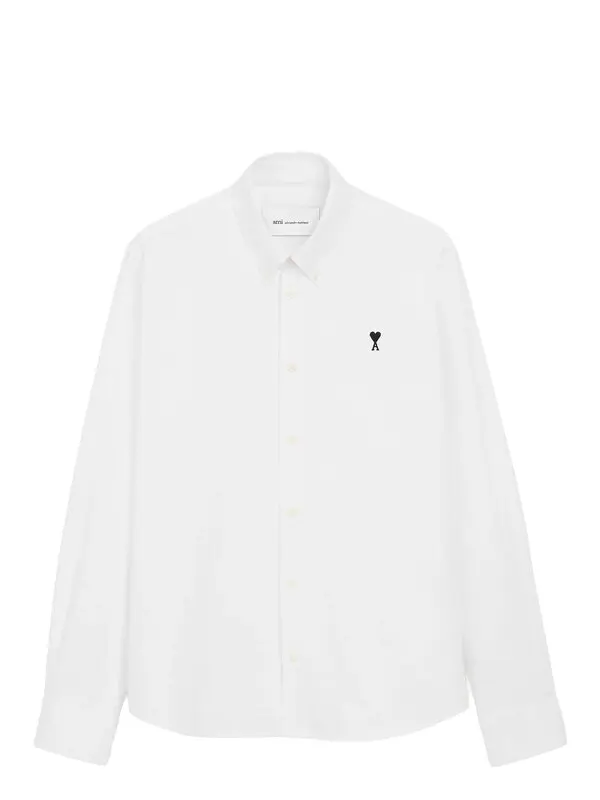Ami Shirt With Logo - White