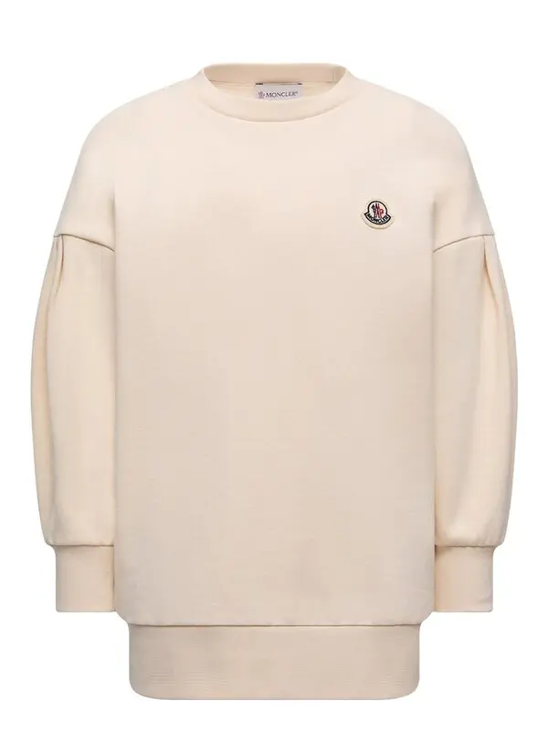 Moncler Logo Jersey - Powder