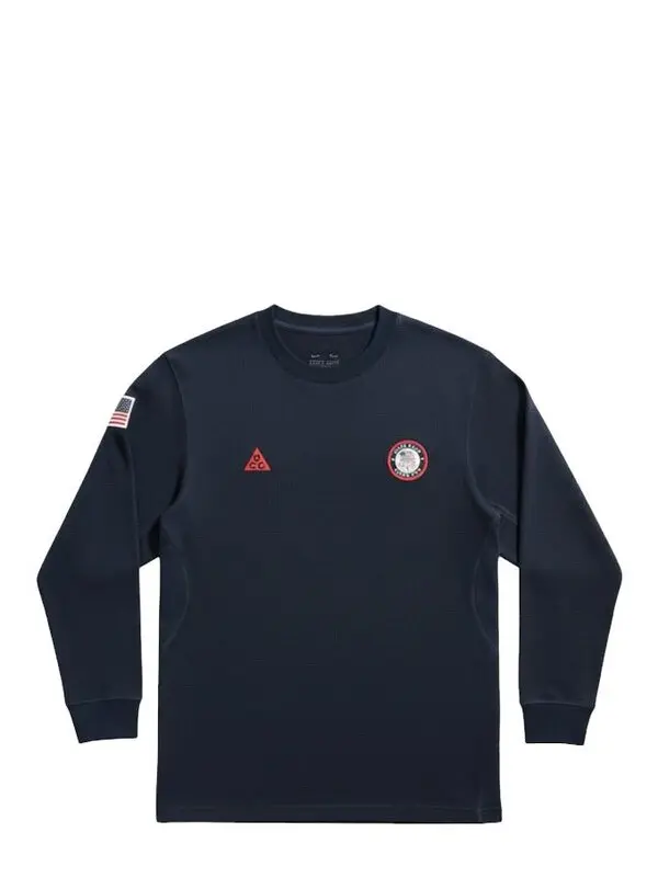 Nike X Team Usa Olympics 2026 Drifit Adv Longsleeve Top - Blue