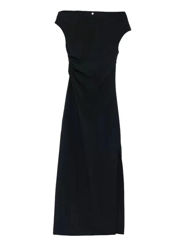 P.a.r.o.s.h Off-shoulder Maxi Dress - Blue
