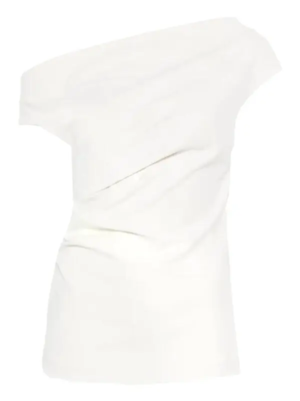 P.a.r.o.s.h One-shoulder Blouse - Neutrals