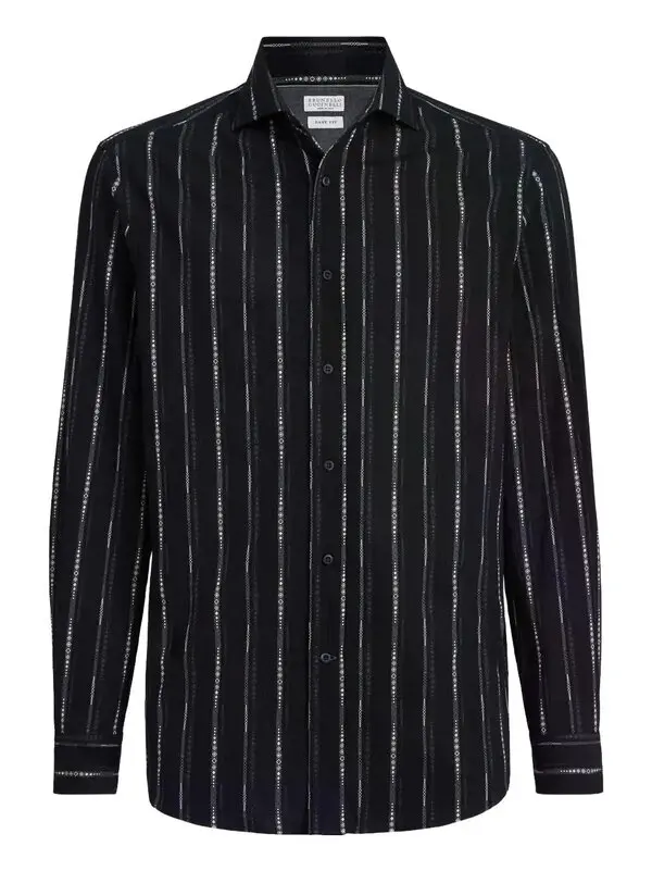 Brunello Cucinelli Button-up Shirt - Black