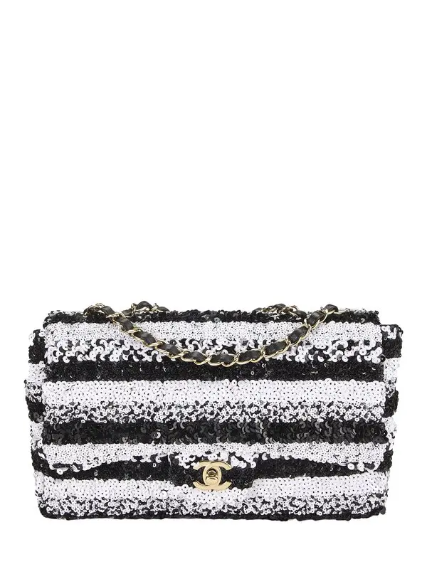 Chanel Flap Bag With Sequins - Multi