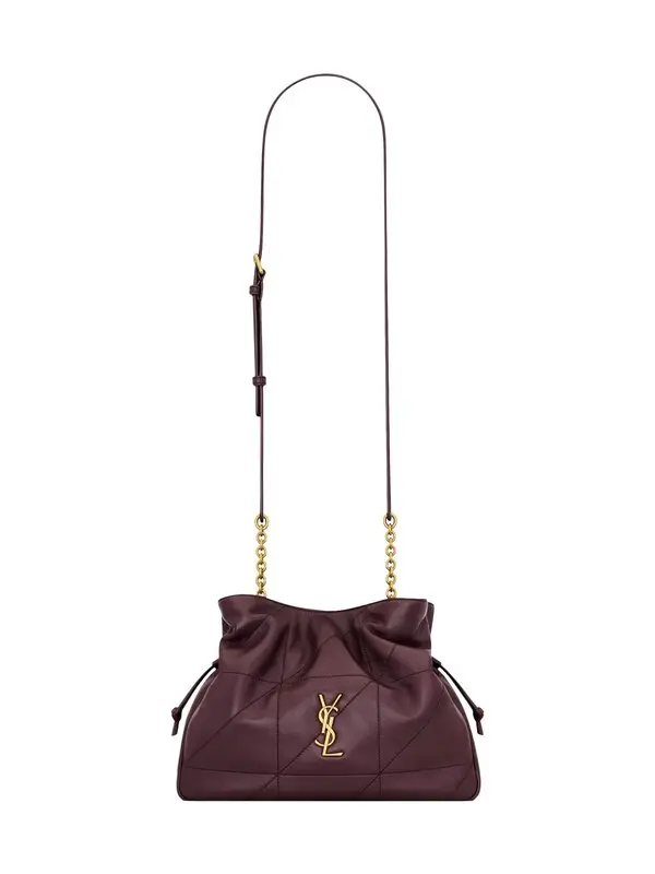 Saint Laurent Jamie Shoulder Bag - Burgundy