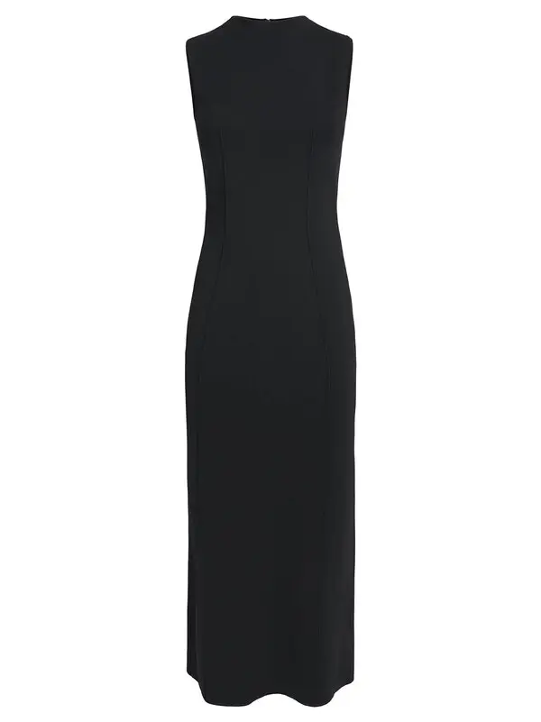 JOSEPH Milano Knit Mille Midi Dress - Black