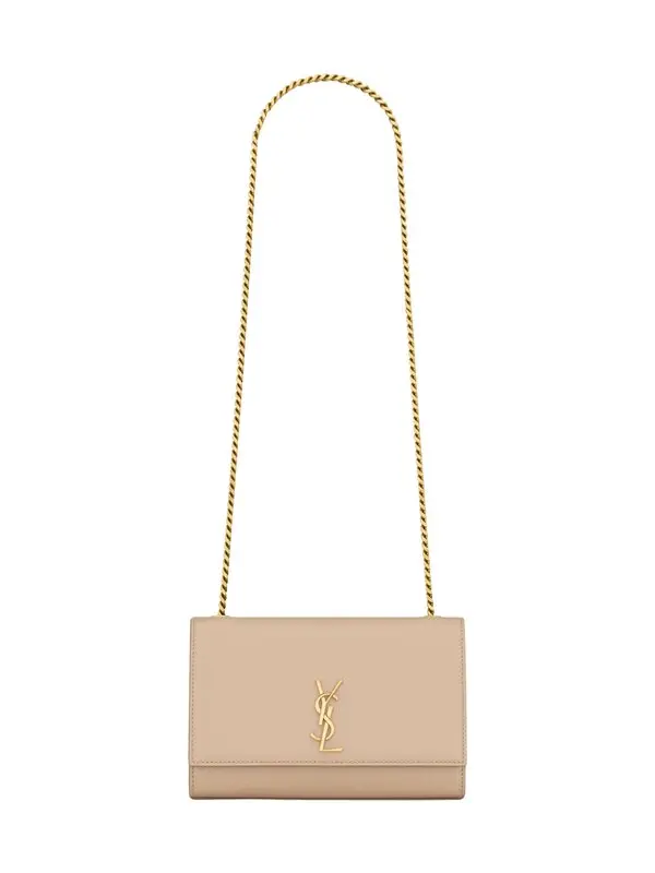 Saint Laurent Small Kate Cross-body Bag - Beige