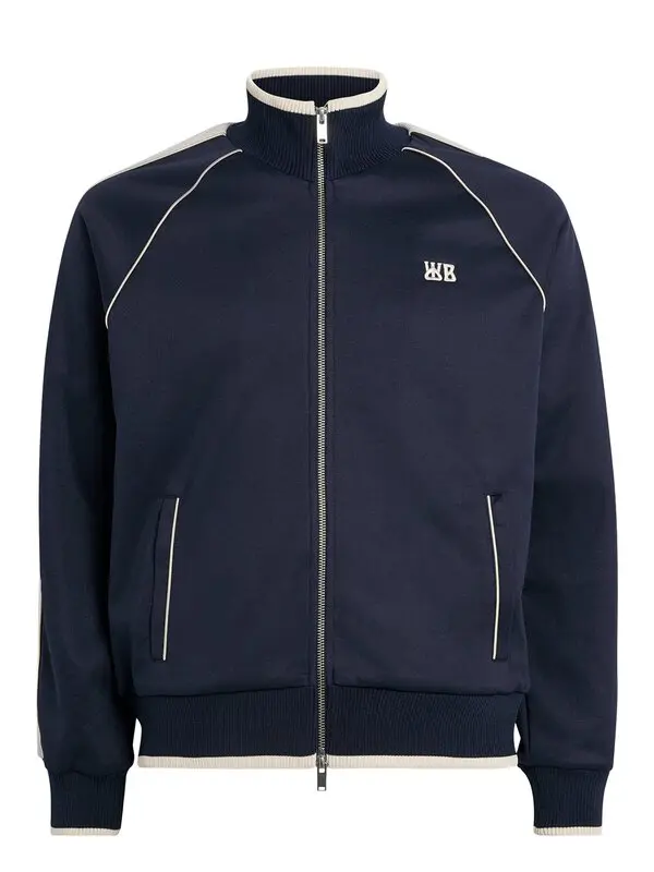 WALES BONNER Motion Track Jacket - Navy