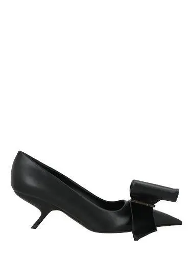 FERRAGAMO Erica 55 Lambskin Pumps - Black