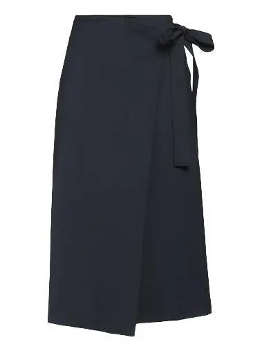MSGM Midi Flared Wrap Skirt - Blue