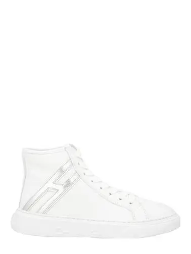 Hogan Leather High-top Sneakers - White