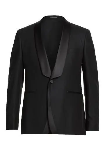 Tagliatore Blazer Size Virgin Wool, Elastane - Black
