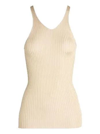 Giorgio Armani Silk Tank Top - Beige