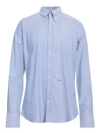 Dsquared2 Shirt Azure Size Cotton - Blue