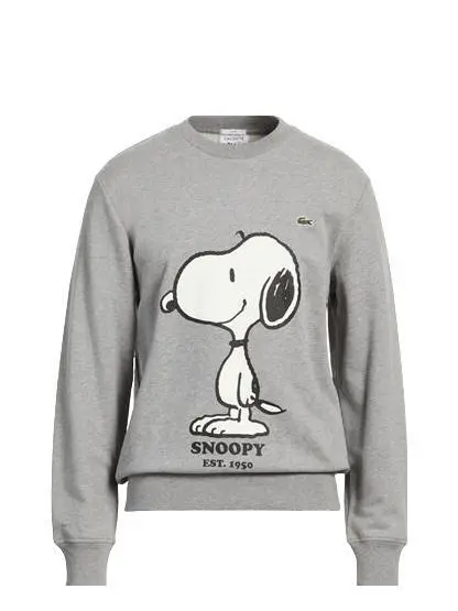 Lacoste X Peanuts Organic Cotton Sweatshirt - Grey