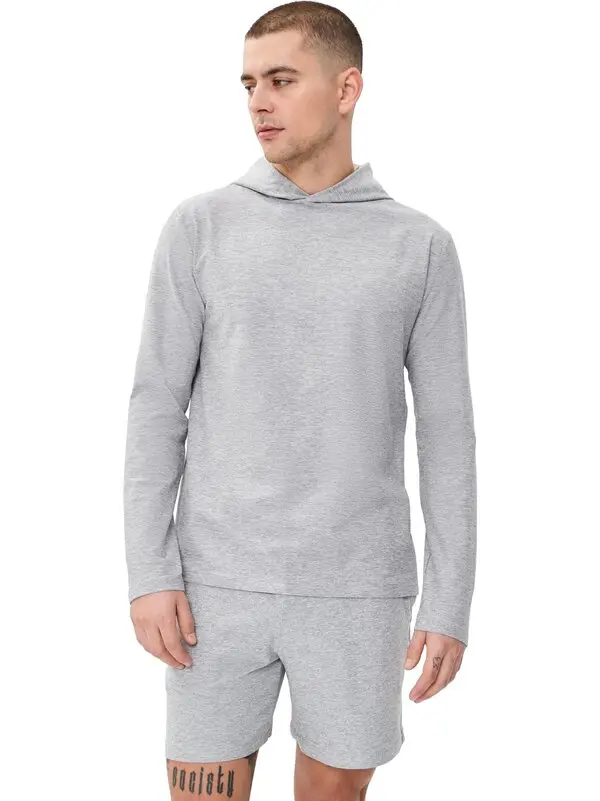 Beyond Yoga Spacedye Go-to Hoodie - Silver Mist