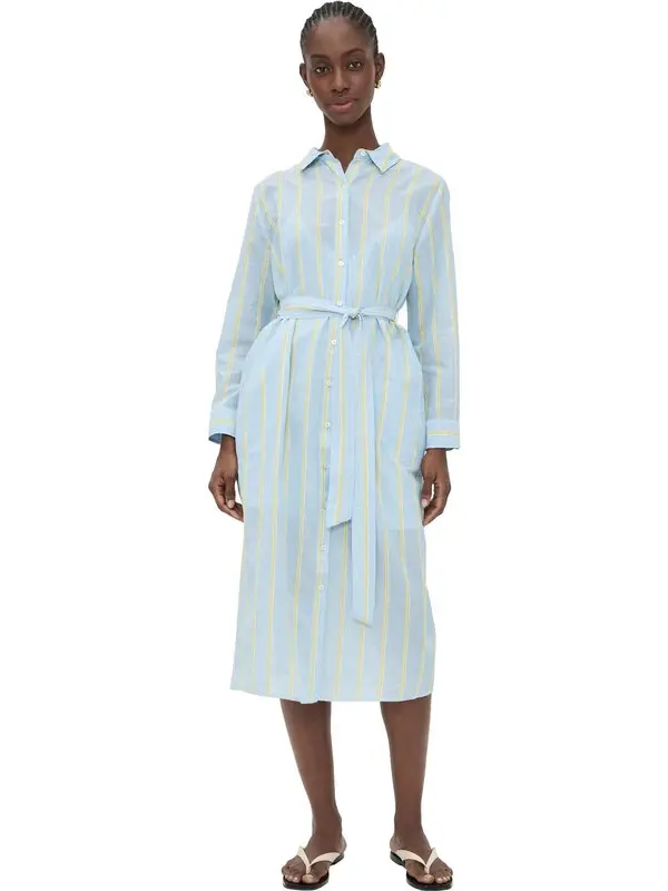 Velvet By Graham & Spencer Kimora Shirtdress - Blue