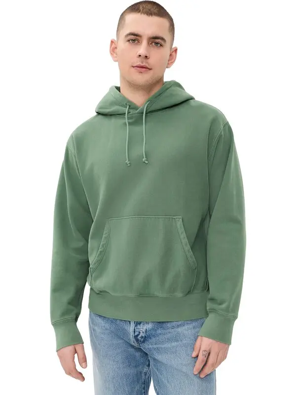 Madewell Relaxed Hoodie - Botanical Green
