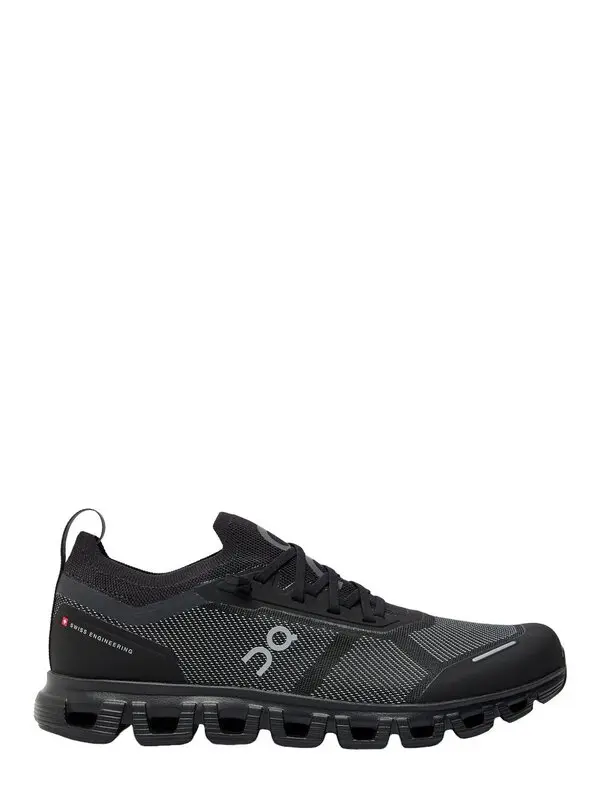 On Cloud 6 Versa Panelled Mesh-knit Sneakers - Black