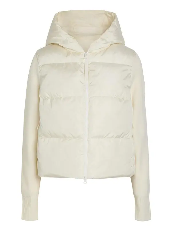 Canada Goose Hybridge Hooded Jacket - White