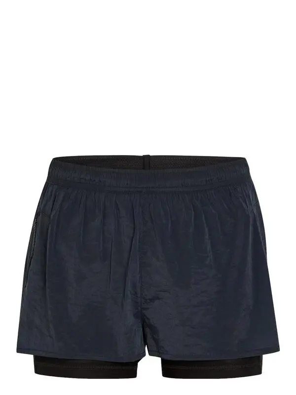 LITERARY SPORT Joni Stretch-shell Shorts - Black
