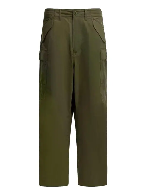 DAIWA PIER39 Wide-leg Cargo Pants - Green